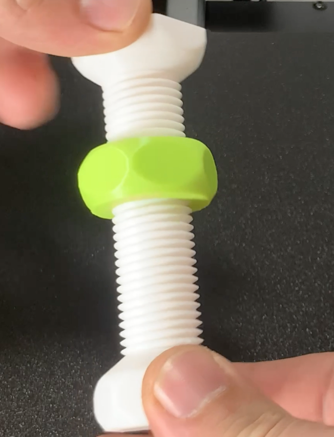 3D Printed Impossible Screw