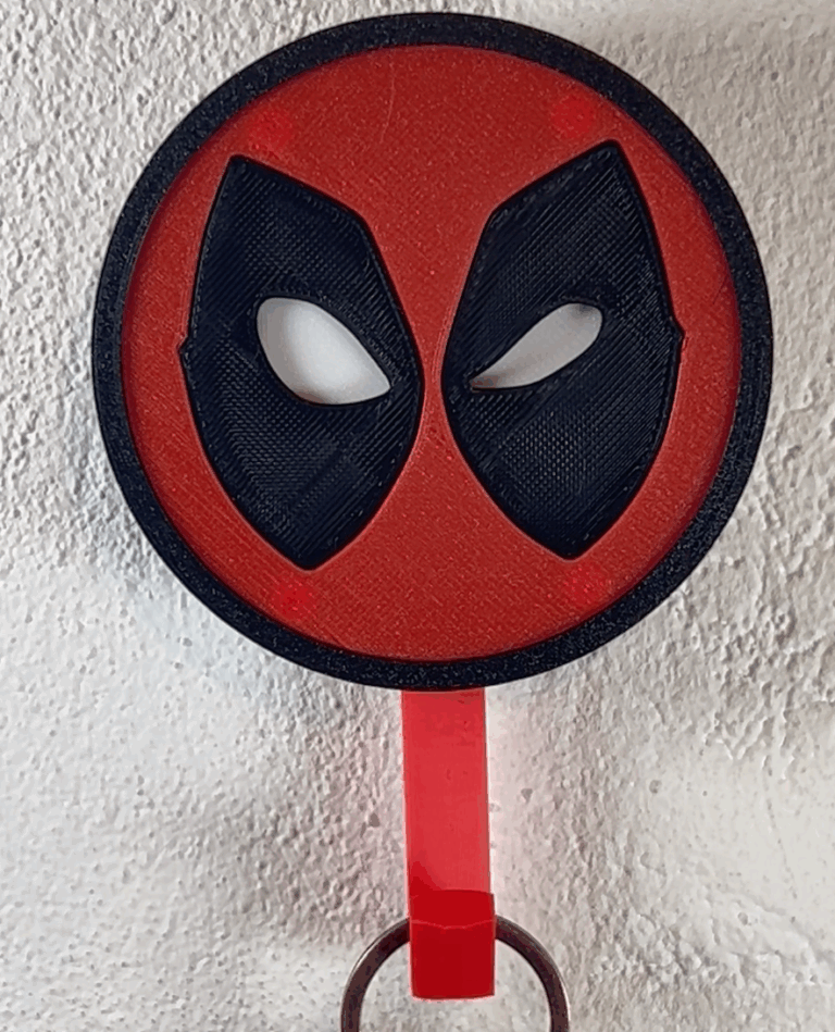 3D Printed Deadpool Key Holder